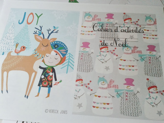 {Free printable} Un cahier d’activités pour attendre Noël!