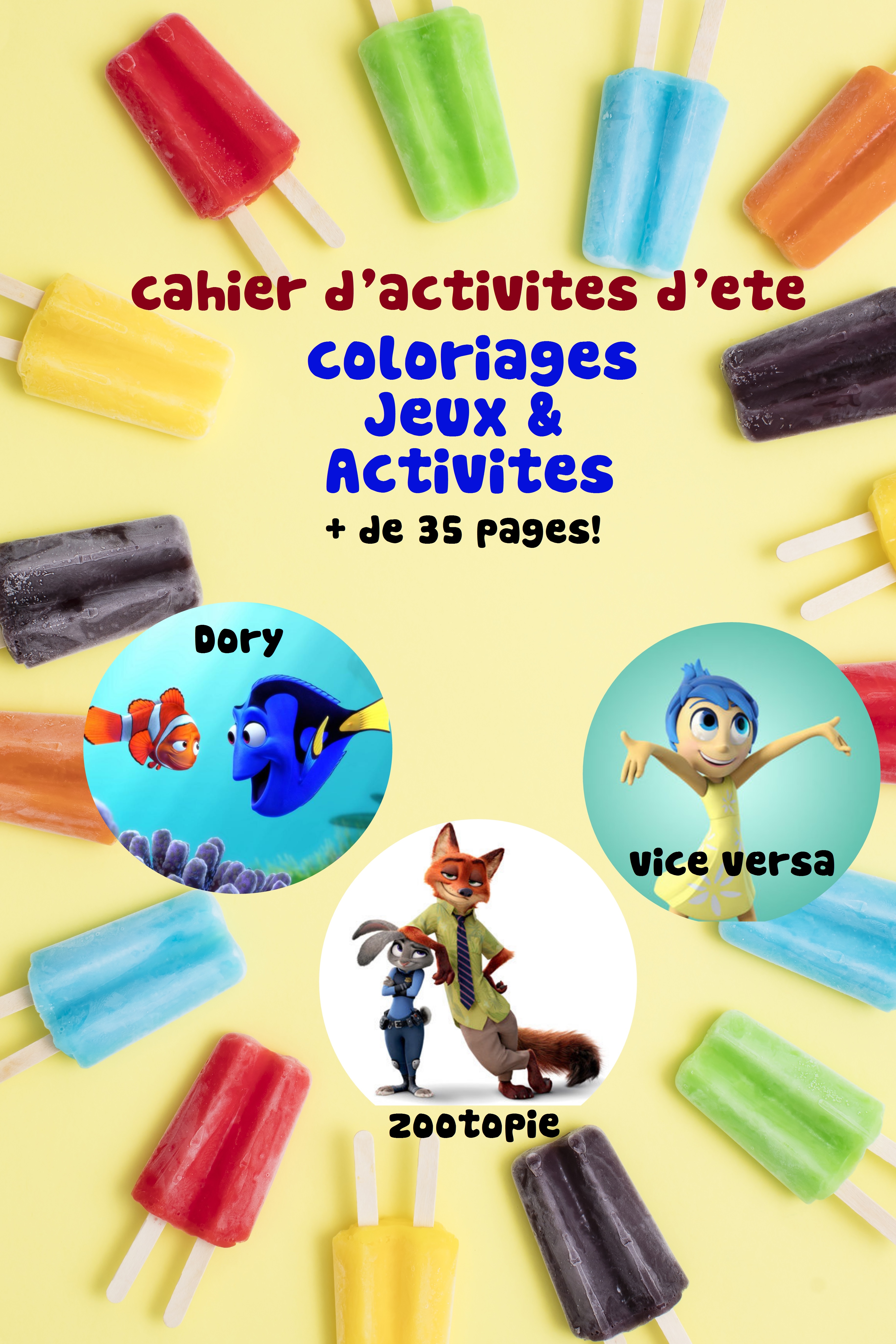 {Free printable} Le book d’activités de l’été!