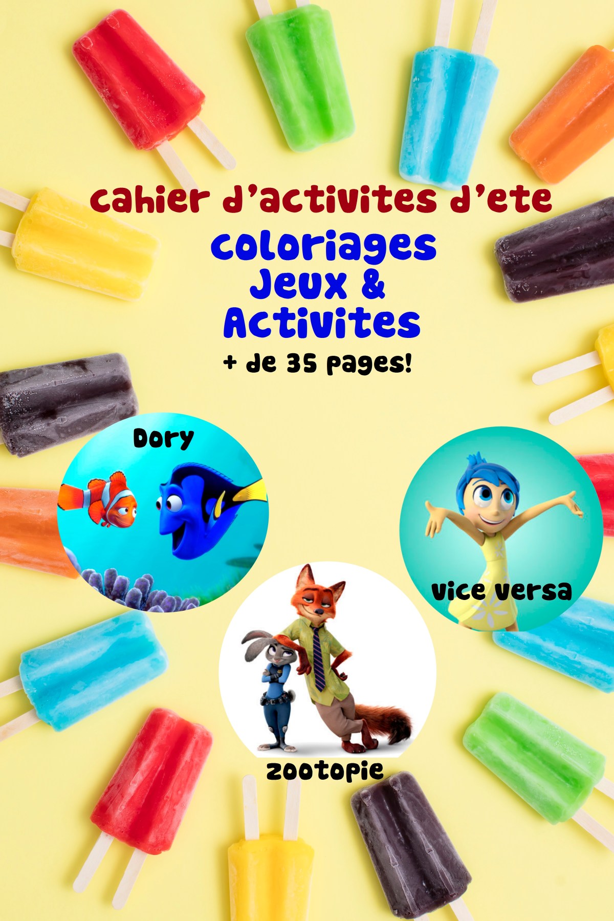 {Free printable} Le book d’activités de l’été!