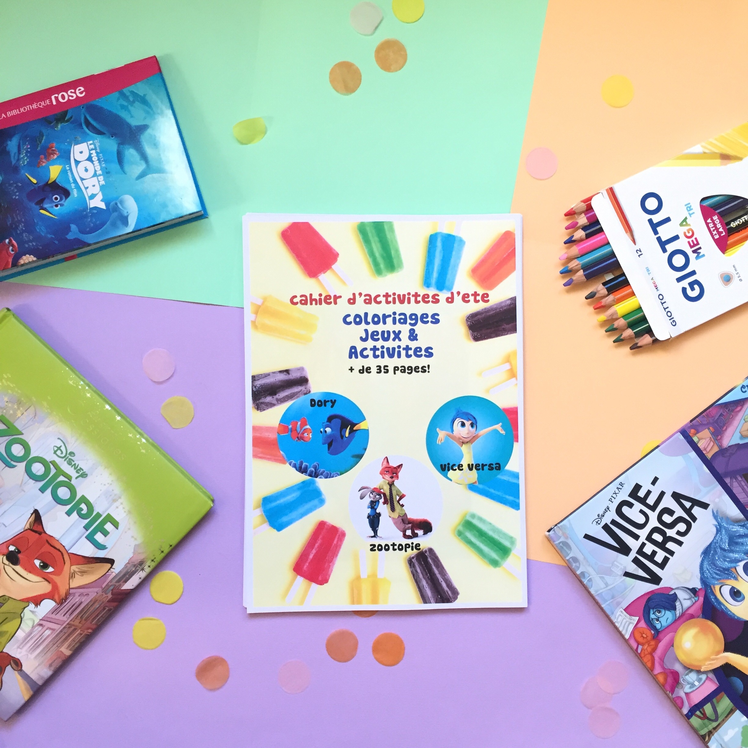 {Free printable} Le book d’activités de l’été!