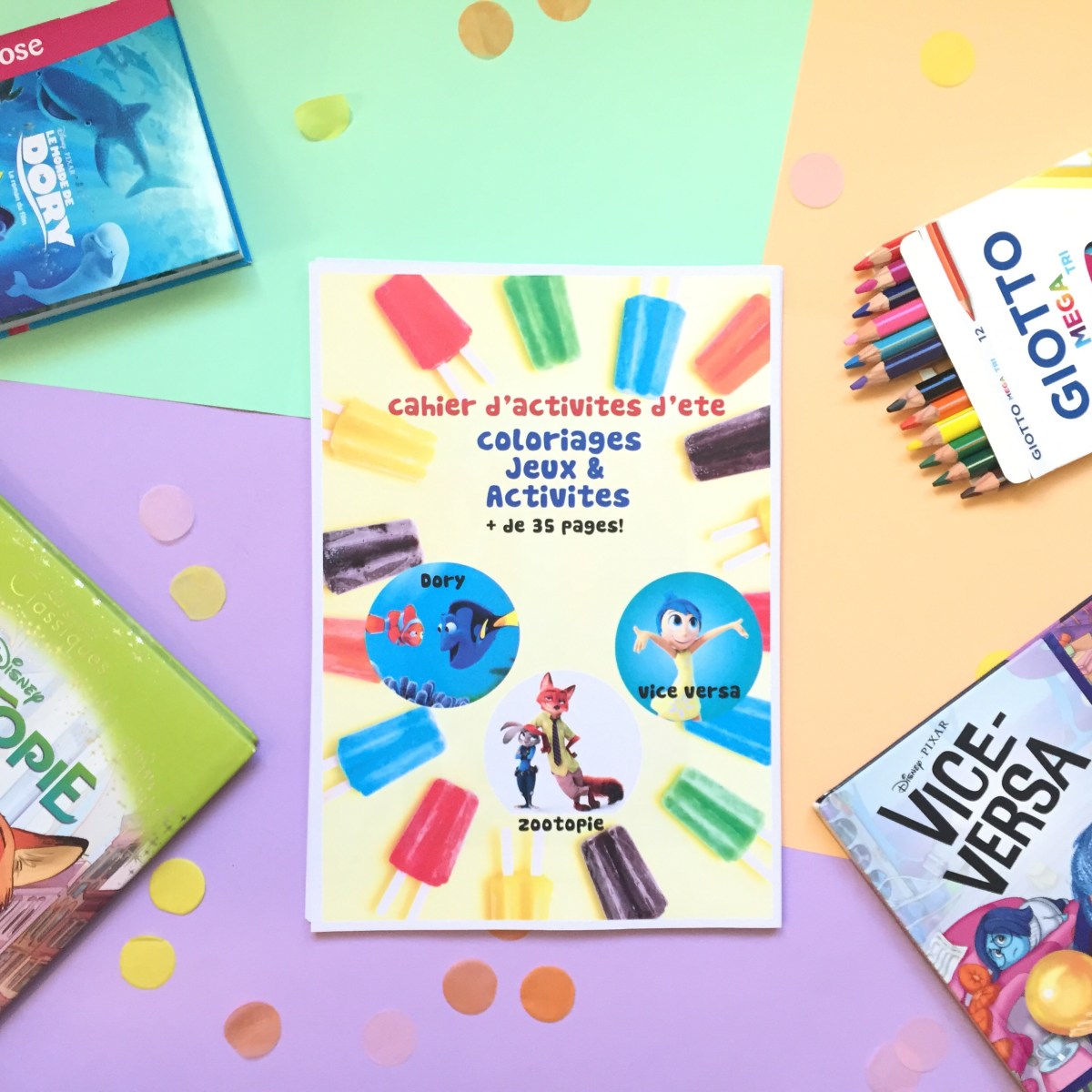 {Free printable} Le book d’activités de l’été!