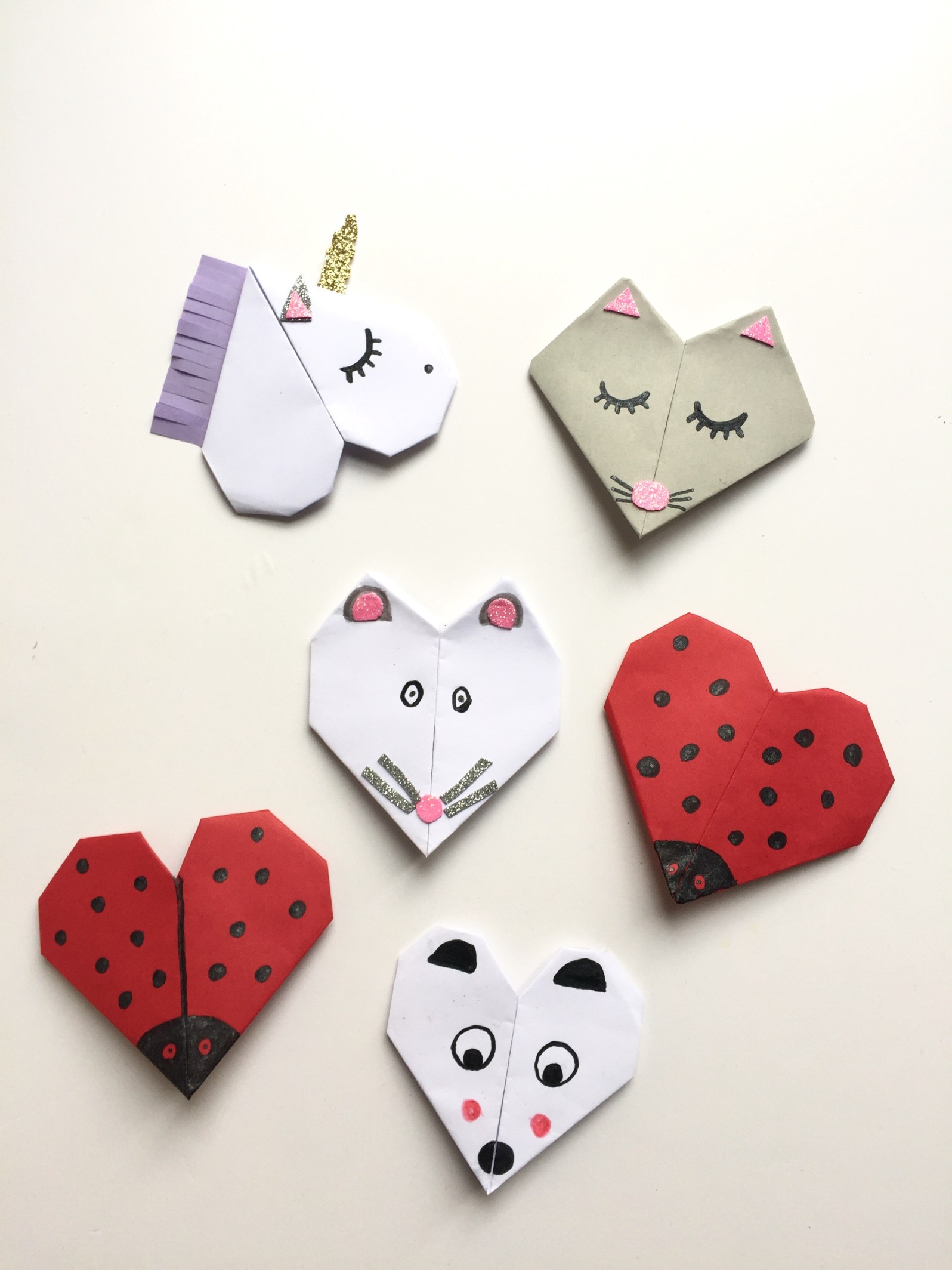 {DIY} Les jolis marques page animaux en origami!