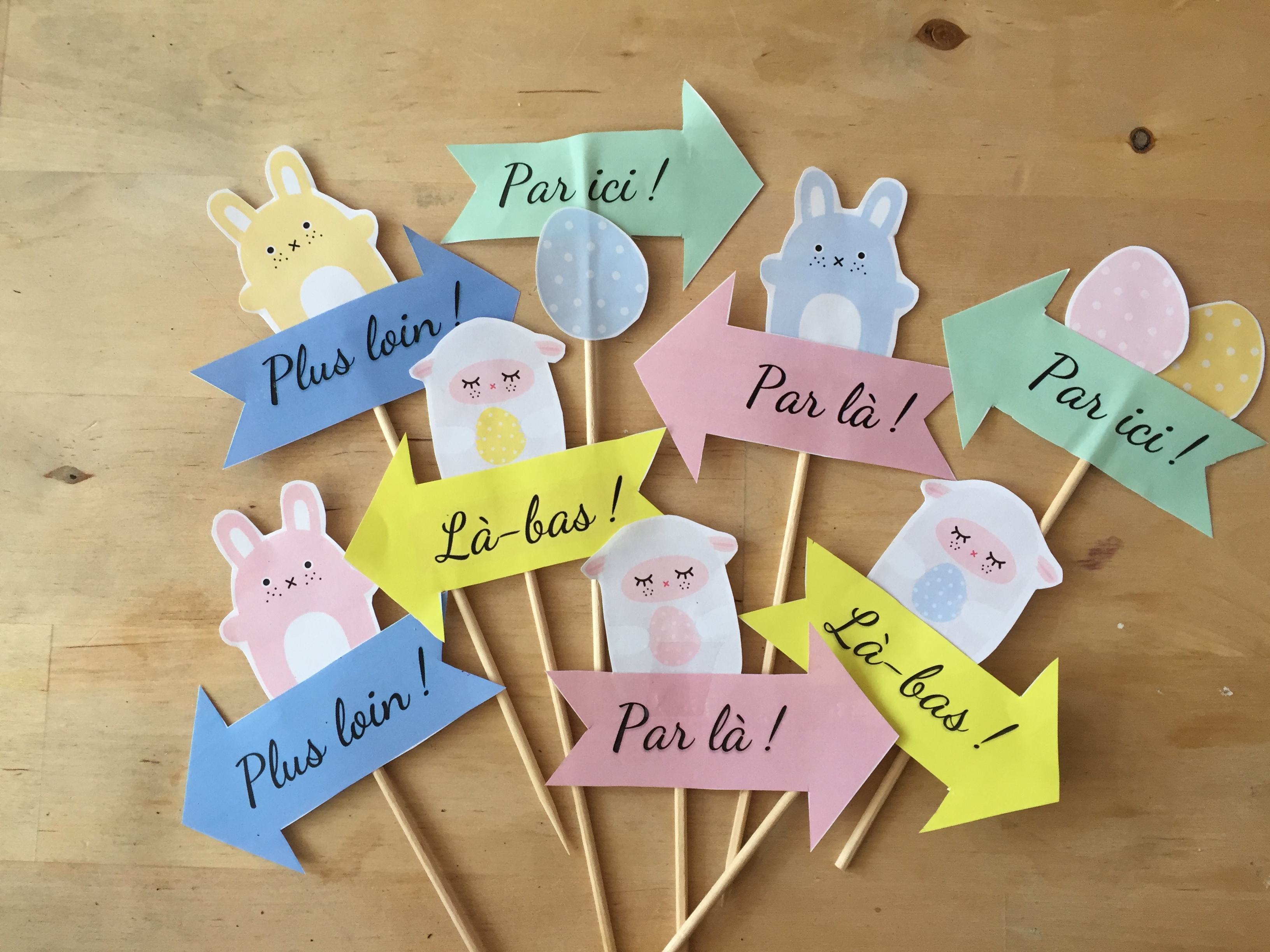 {Pâques} Printable spéciale chasse aux œufs!