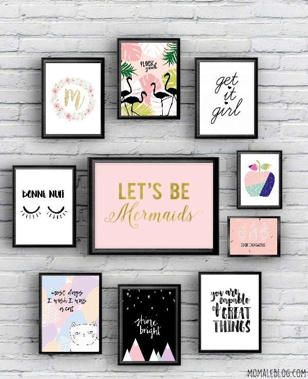 {Free printable} 10 posters girly à imprimer!